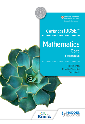 Cambridge IGCSE Core Mathematics Fifth edition - Hodder - Free Trial