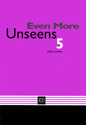 Even More Unseens 5 - ECB - Eric Cohen Books - ספר דיגיטלי להורדה